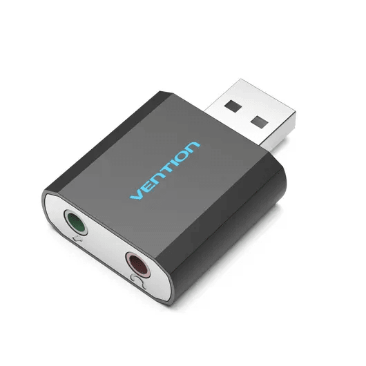 Buy Vention USB External Sound Card – Black – VEN-VAB-S17-B | Best ...