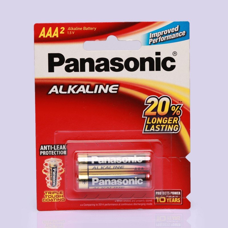 Panasonic Alkaline AAA 1.5V Battery – 2-Pack in Kenya | Rapidtech ...