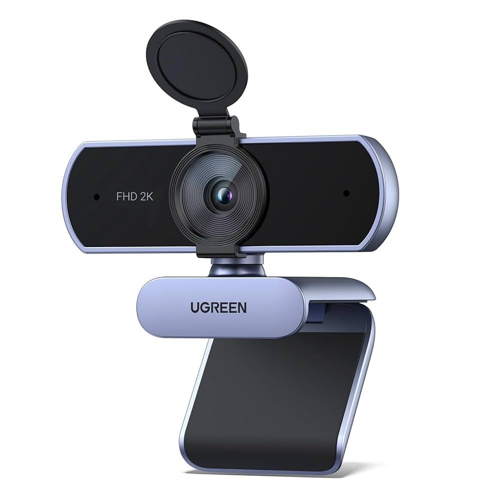 UGREEN CM778 USB 2K Webcam – HD 1440p Streaming Camera with Microphone ...