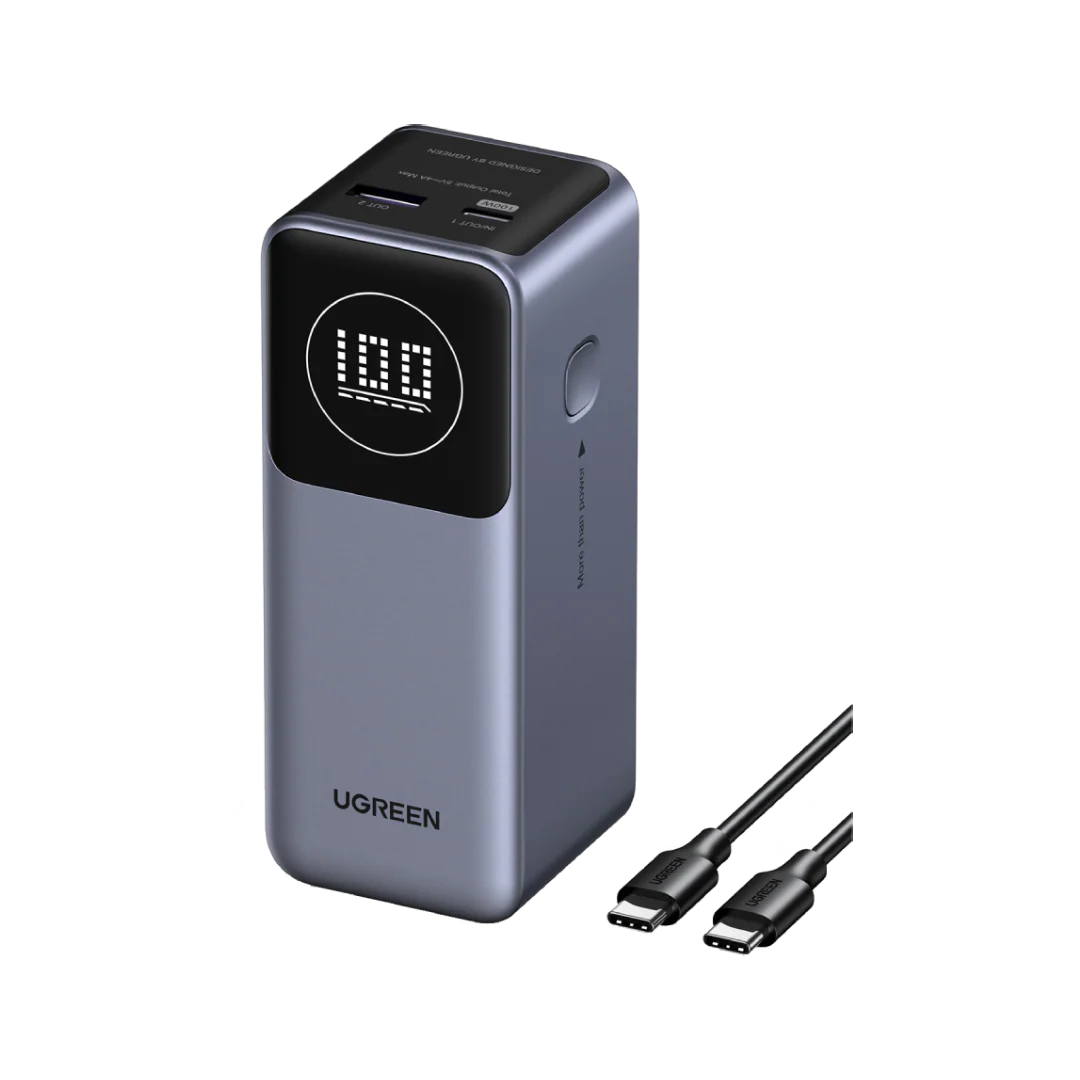 Buy UGREEN 12000mAh 100W Fast Charging Power Bank – PB724 (UG-35526B ...